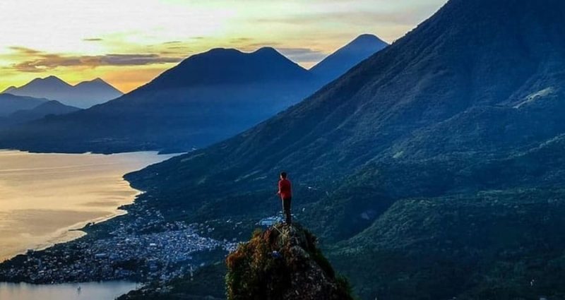 La leyenda del Xocomil en el lago Atitlán en Guatemala